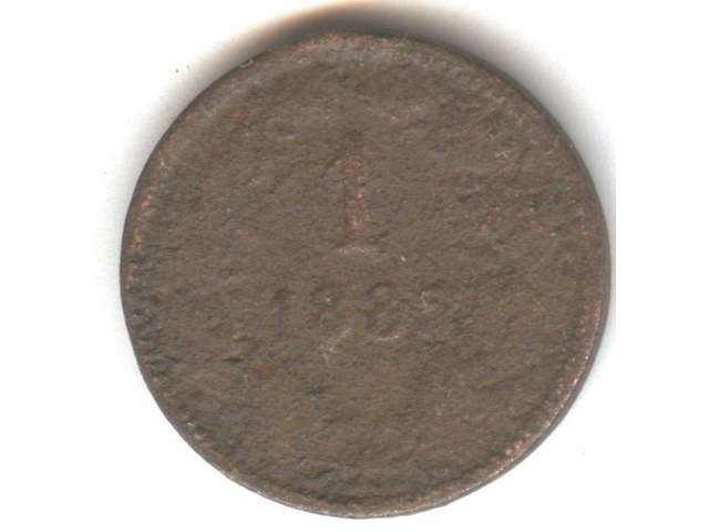 Austrija 1 kreuzer 1885