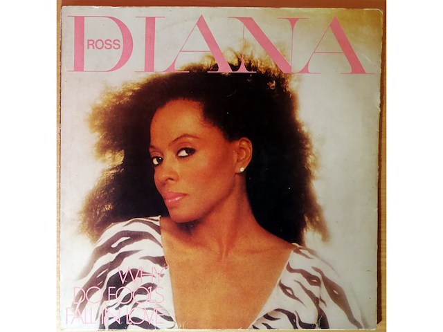 LP DIANA ROSS - Why Do Fools Fall In Love (1981) VG+