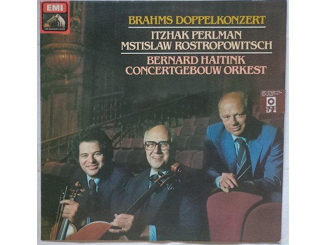 Brahms,Perlman,Rostropovich,Concertgebouw-Double concer