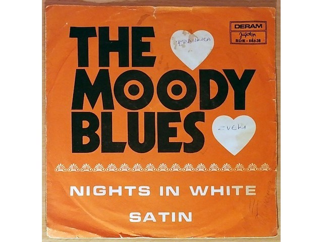 SP MOODY BLUES - Nights In White Satin (`76) 10.pres G+