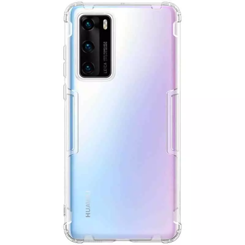 Maska Nillkin Nature za Huawei P40 bela