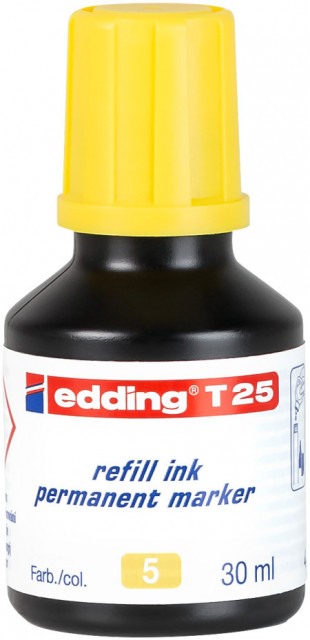 Edding refil za markere E-T25, 30ml žuta ( 08MM09G )