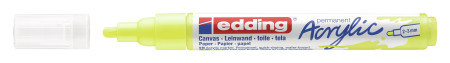 Edding akrilni marker E-5100 medium 2-3mm obli vrh neon žuta ( 12MA51GN )