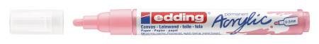 Edding akrilni marker E-5100 medium 2-3mm obli vrh nežno roze ( 12MA51IA )