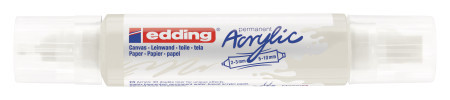 Edding akrilni marker E-5400 double-liner sa dva vrha bela ( 12MA54A )