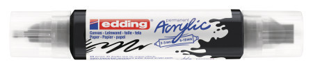 Edding akrilni marker E-5400 double-liner sa dva vrha crna ( 12MA54B )