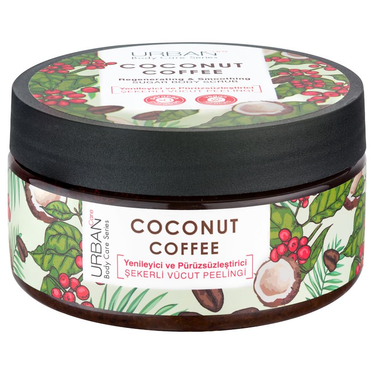 Piling za telo URBAN CARE Coconut Coffee 280g