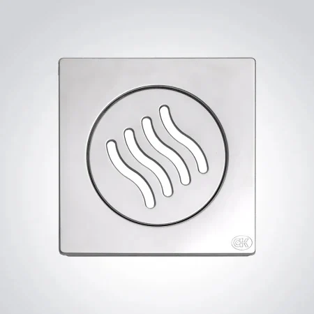 Podna rešetka 140x140/ fi 98mm inox ( 33219 )