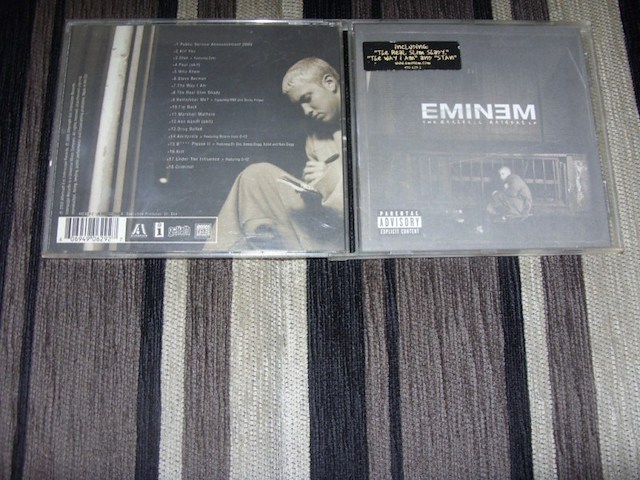 Eminem ‎– The Marshall Mathers LP CD Aftermath EU 2000.