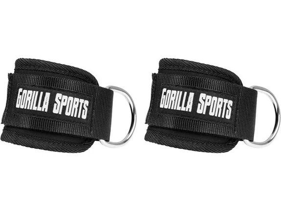 Jačanje mišića nogu nikad nije bilo lakše zahvaljujući Gorilla Sports kaiševima za zglobove
Gorilla Sports Kaiševi za zglobove (Set od 2 kaiša)
Jačanje mišića nogu nikad nije bilo lakše zahvalju...