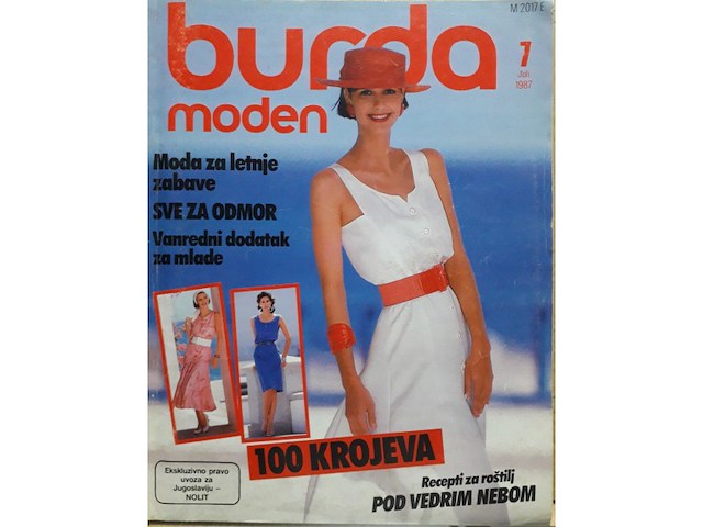 BURDA 7 Juli 1987