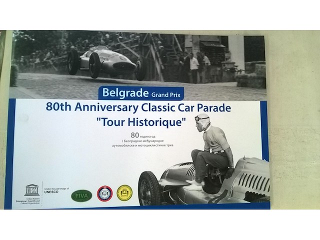 Knjiga:Belgrade Grand Prix 80 god.trke automobila