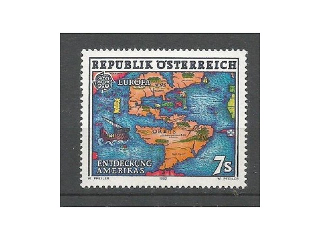 Austria 1992. EVROPA CEPT,cista