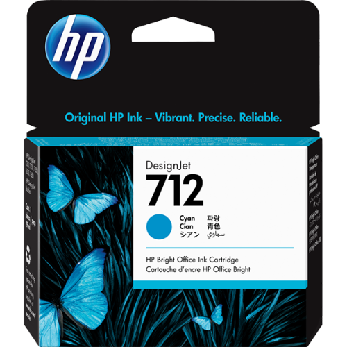 HP 712 29ml Cyan DesignJet Ink kertridž | 3ED67A