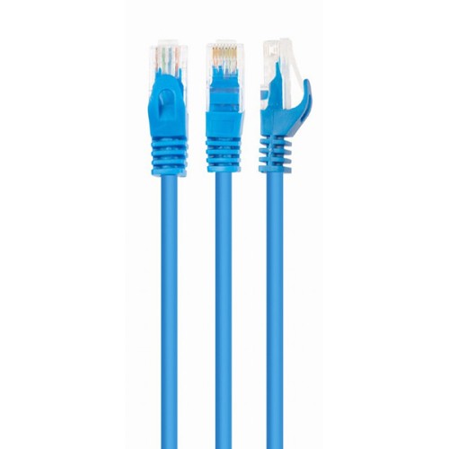 Gembird UTP Cat6 Patch cord, 0.25 m, blue | PP6U-0.25M/B