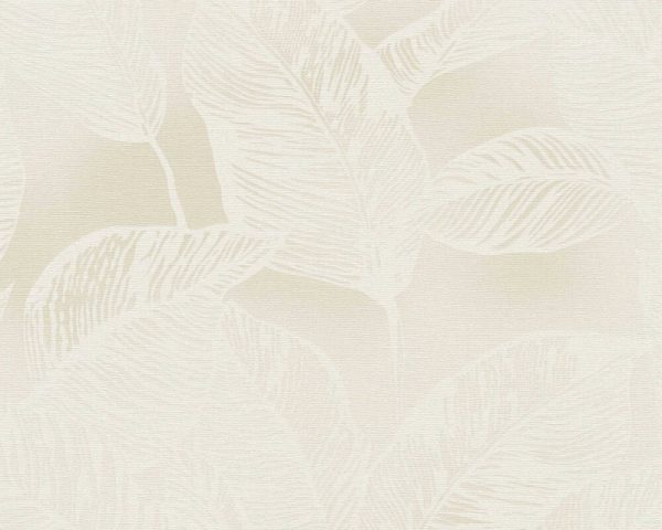 A.S. CRÉATION WALLPAPER «COTTAGE, FLORAL, BEIGE, CREAM» 386633