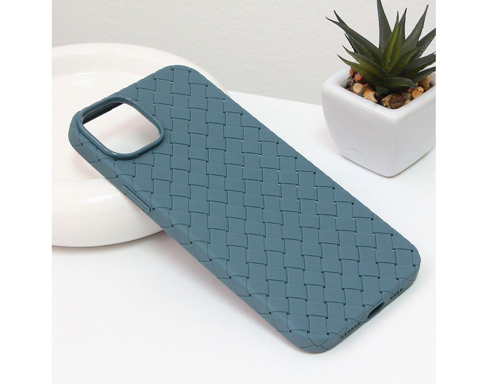 Futrola Weave case - iPhone 14 Plus svetlo zelena