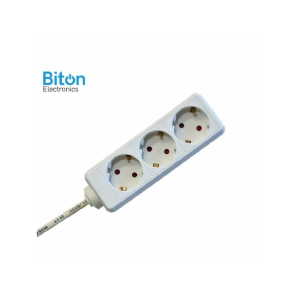 BITON ELECTRONICS Prenosna priključnica ET10102, 3m