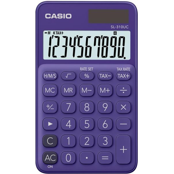 CASIO Kalkulator džepni, ljubičasti SL 310