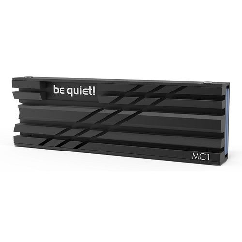 be quiet! BZ002 MC1 M.2 SSD cooler, Compatible with M.2 SSD slot of PlayStation5, Fits both single and double sided M.2 2280 modules