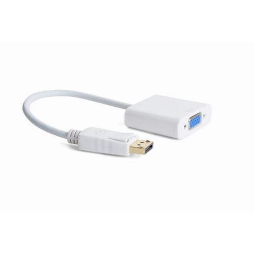 Gembird A-DPM-VGAF-02-W DisplayPort to VGA adapter cable, white