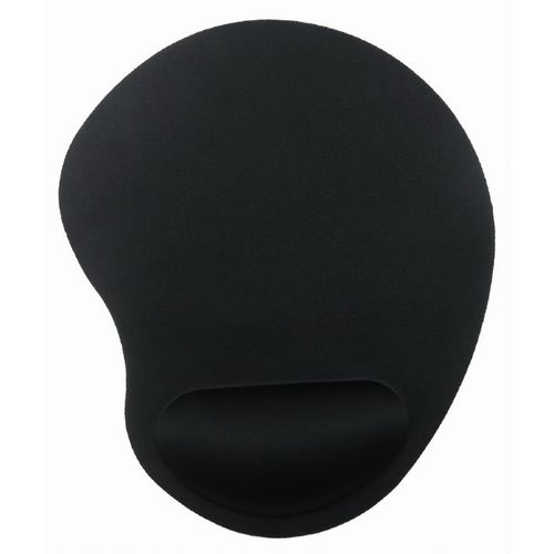 Gembird MP-ERGO-01 Mouse Pad with Wrist Support (Foam), 240x220 mm, Black