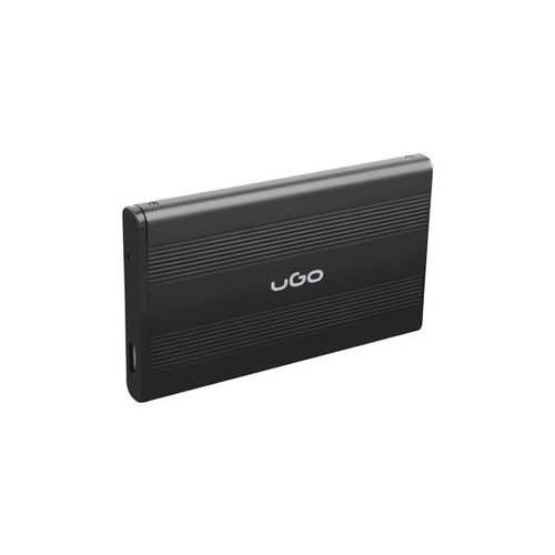 Natec UKZ-1003 UGO MARAPI S120, HDD/SSD External Enclosure 2.5", SATA, USB2.0, Aluminium, Black