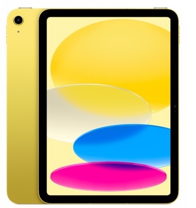 Apple iPad 10 (2022) mpq23hc/a, Wi-Fi 64GB - Yellow, tabletID: EK000546298