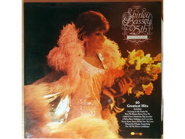 2LP SHIRLEY BASSEY - 25th Anniversary Album (1978) Eng.