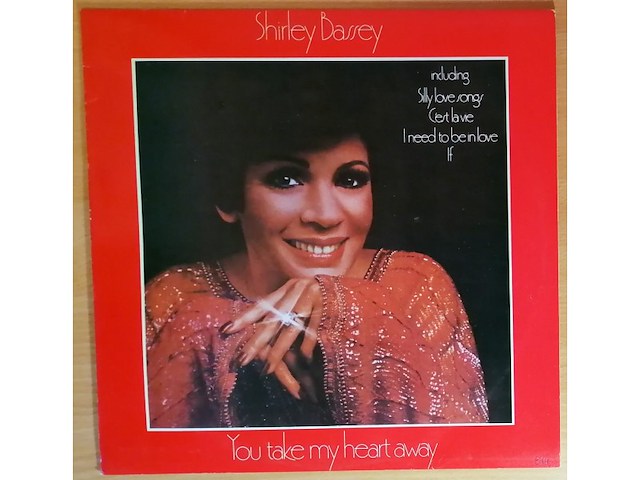 LP SHIRLEY BASSEY - You Take My Heart Away (1977) MINT
