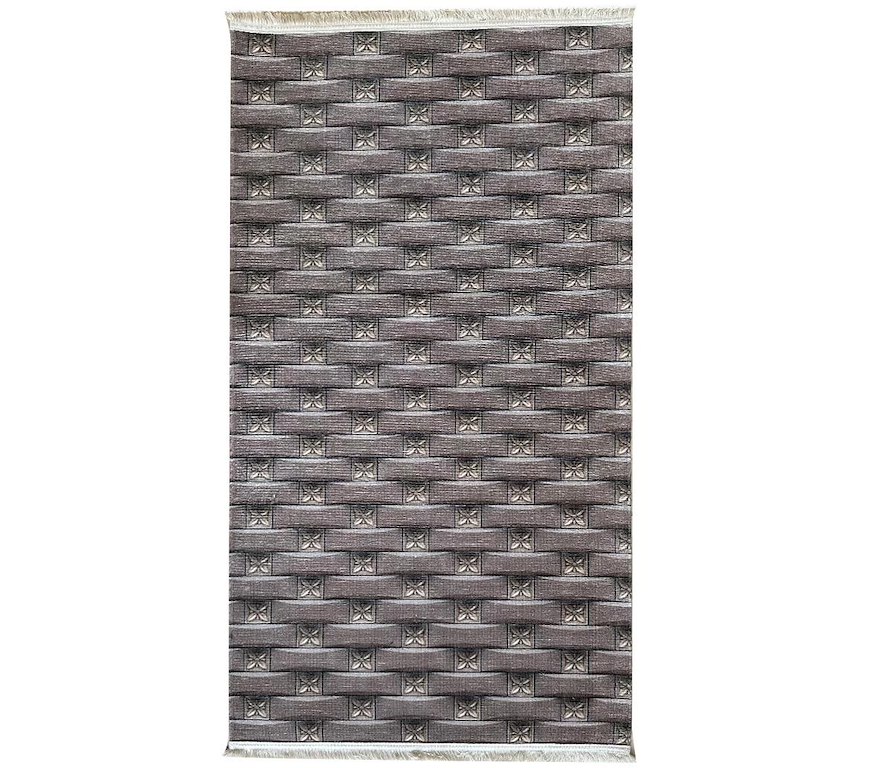 Tepih Print Pera Infiniti Hudson 80 x 150 cm sivi