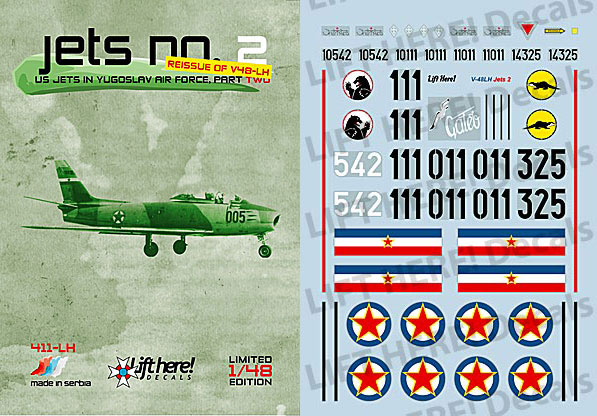 LIFT HERE! „Jets no.2“ US Jets in Yugoslav Air Force, part 2
