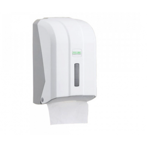 Dispenzer za složivi toalet papir VIALLI K6C beli
