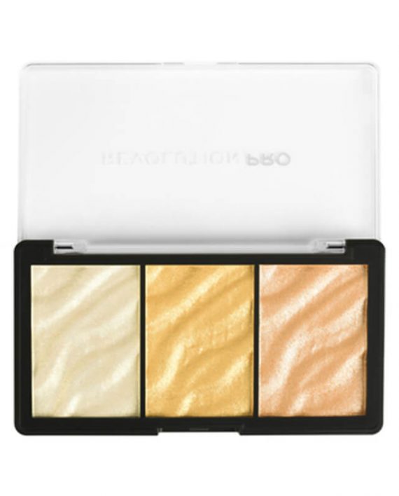 Paleta hajlajtera REVOLUTION PRO Supreme Highlight Gold