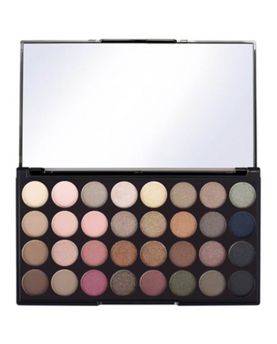 Paleta senki za oči MAKEUP REVOLUTION Eyeshadow Palette Flawless 16g