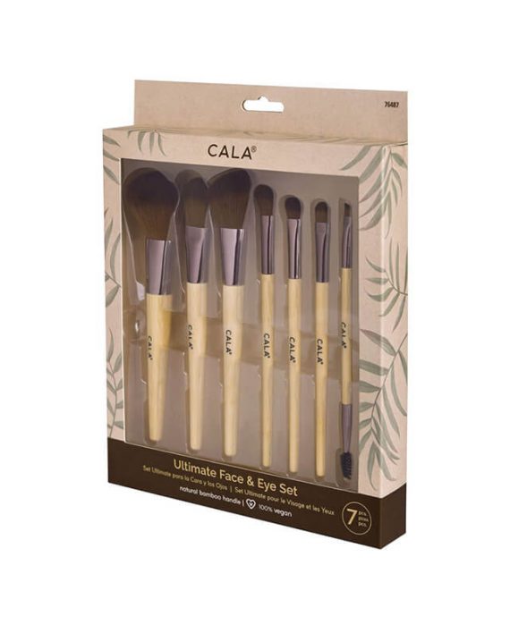 Set četkica za šminkanje CALA Natural Bamboo 76487 7/1