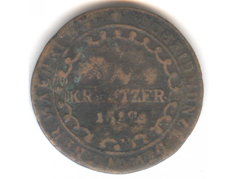 1 kreuzer 1812 E