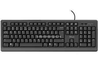 Tastatura TRUST Primo žična/SRB/crna