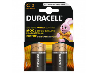 DURACELL baterije basic C 2 kom duralock 508179