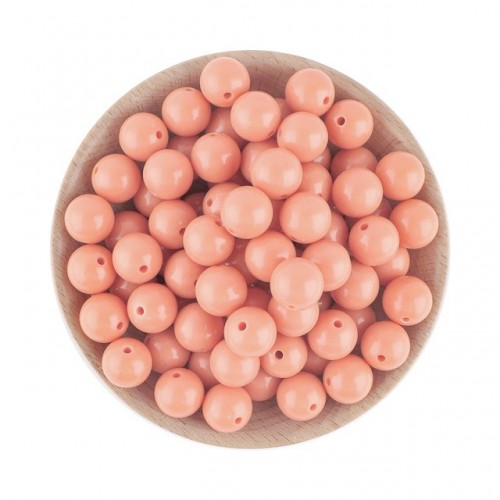 Akrilna perla 8mm Light Peach