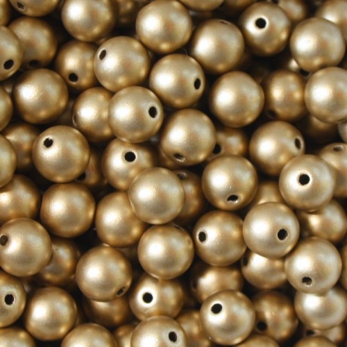 Akrilna perla 10 mm Gold