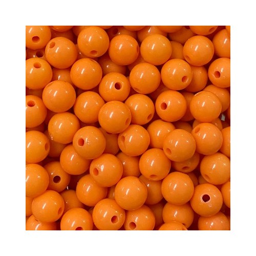 Akrilna perla 10 mm Orange