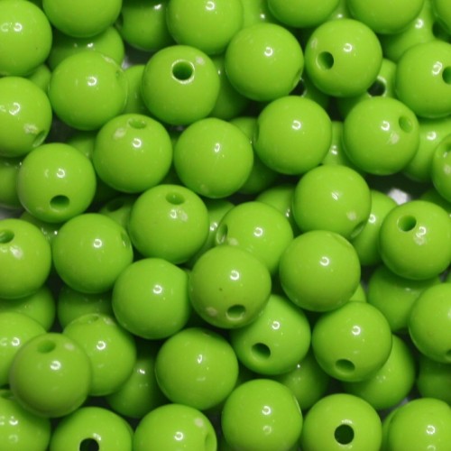 Akrilna perla 10 mm Apple Green