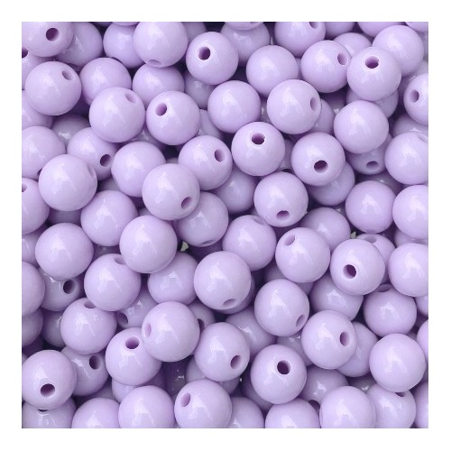 Akrilna perla 10 mm Lavendel