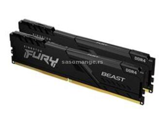 DIMM DDR4 64GB (2x32GB kit) 3200MT/s KF432C16BBK2/64 Fury Beast Black