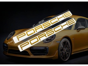 PORSCHE UV Nalepnice high quality - stikeri za kola - 2138