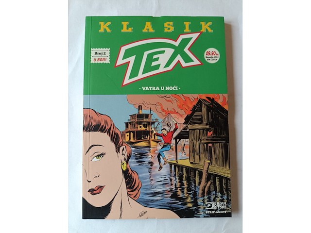 Tex klasik 2 Vatra u noći