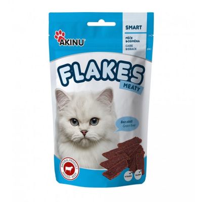 Akinu Flakes Kriške Mesa za Mačke 50g