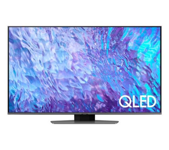 Samsung - SAMSUNG QLED TV QE55Q80CATXXH, 4K, 100/120 Hz, Quantum HDR