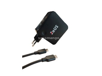 Punjač univerzalni ZEUS ZUS-NB65 PDC USB-C 65W za laptop,tablet,smart phone